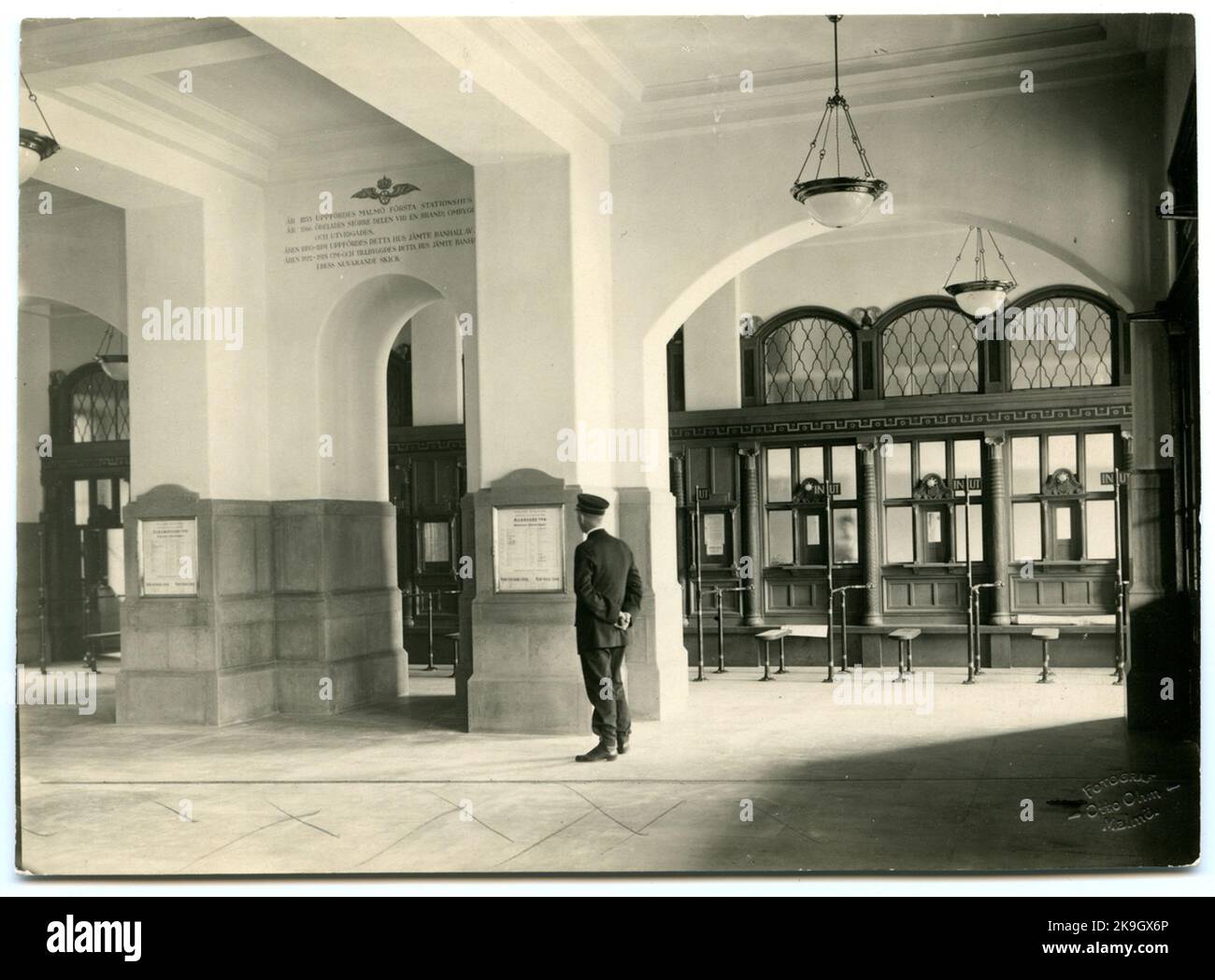 The ticket booths Stock Photo - Alamy