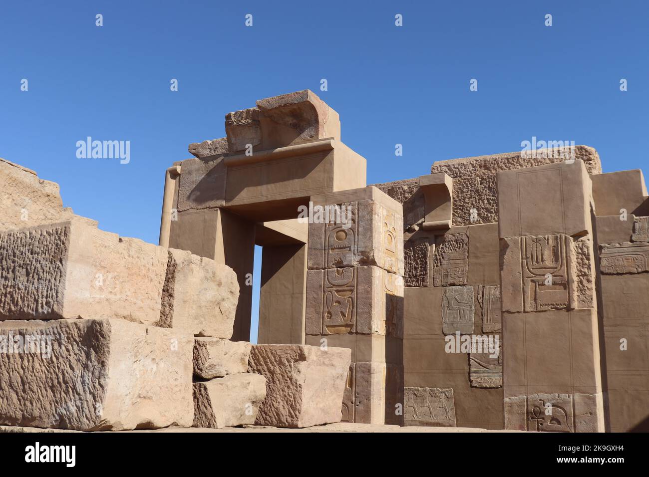 Satet temple on Elephantine island in Aswan, Egypt Stock Photo - Alamy