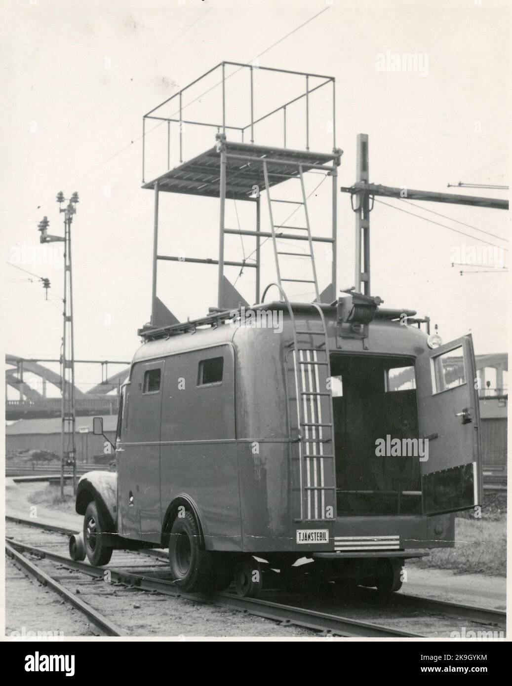 State Railways, SJ Ban Work Vehicle, Electric Revision Vehicle Stock ...