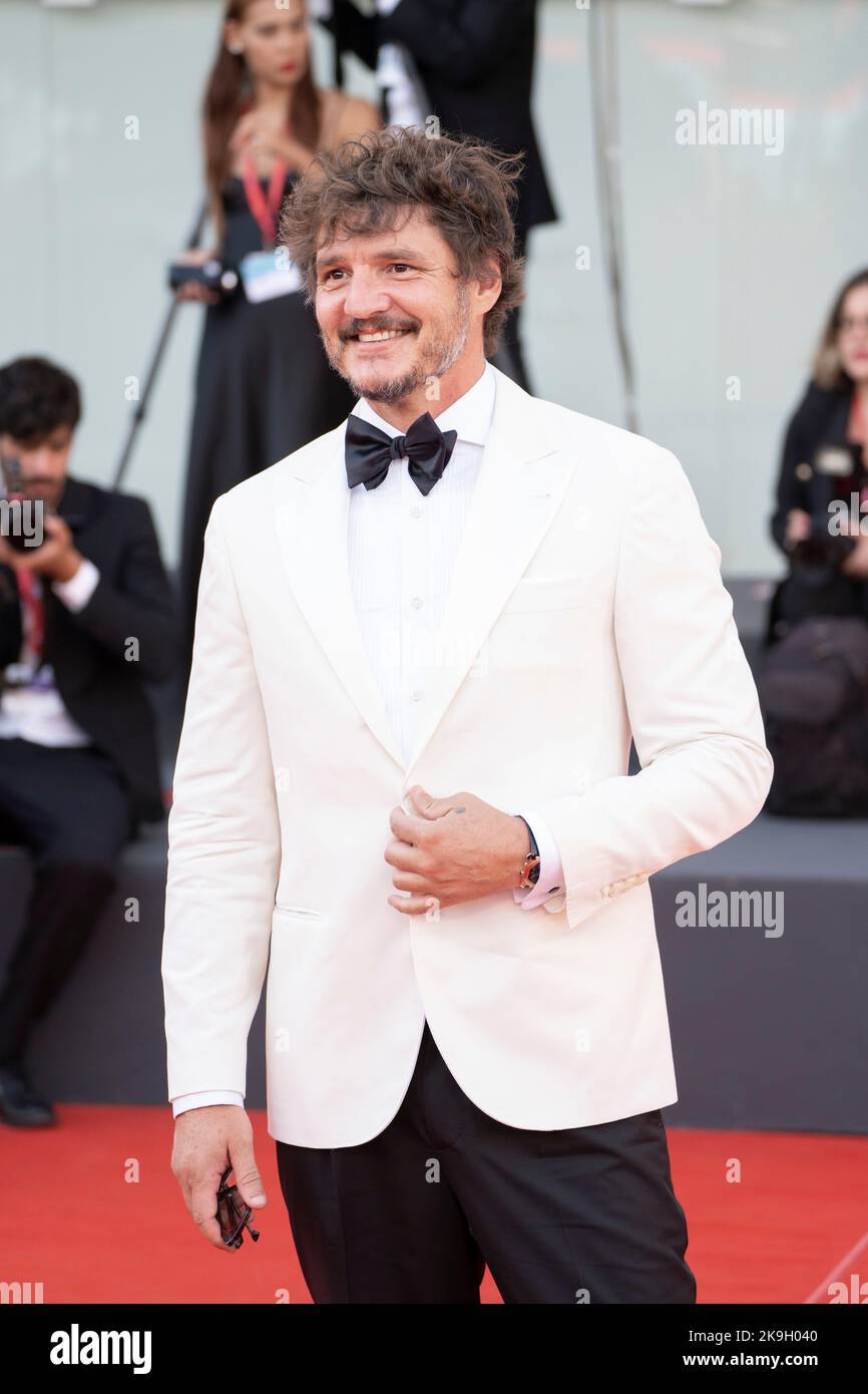 Lido di Venezia, Italy, September 3, 2022 - Pedro Pascal attends at red ...