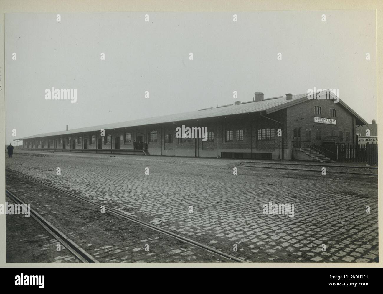 Freight warehouse for outgoing goods Stock Photo - Alamy