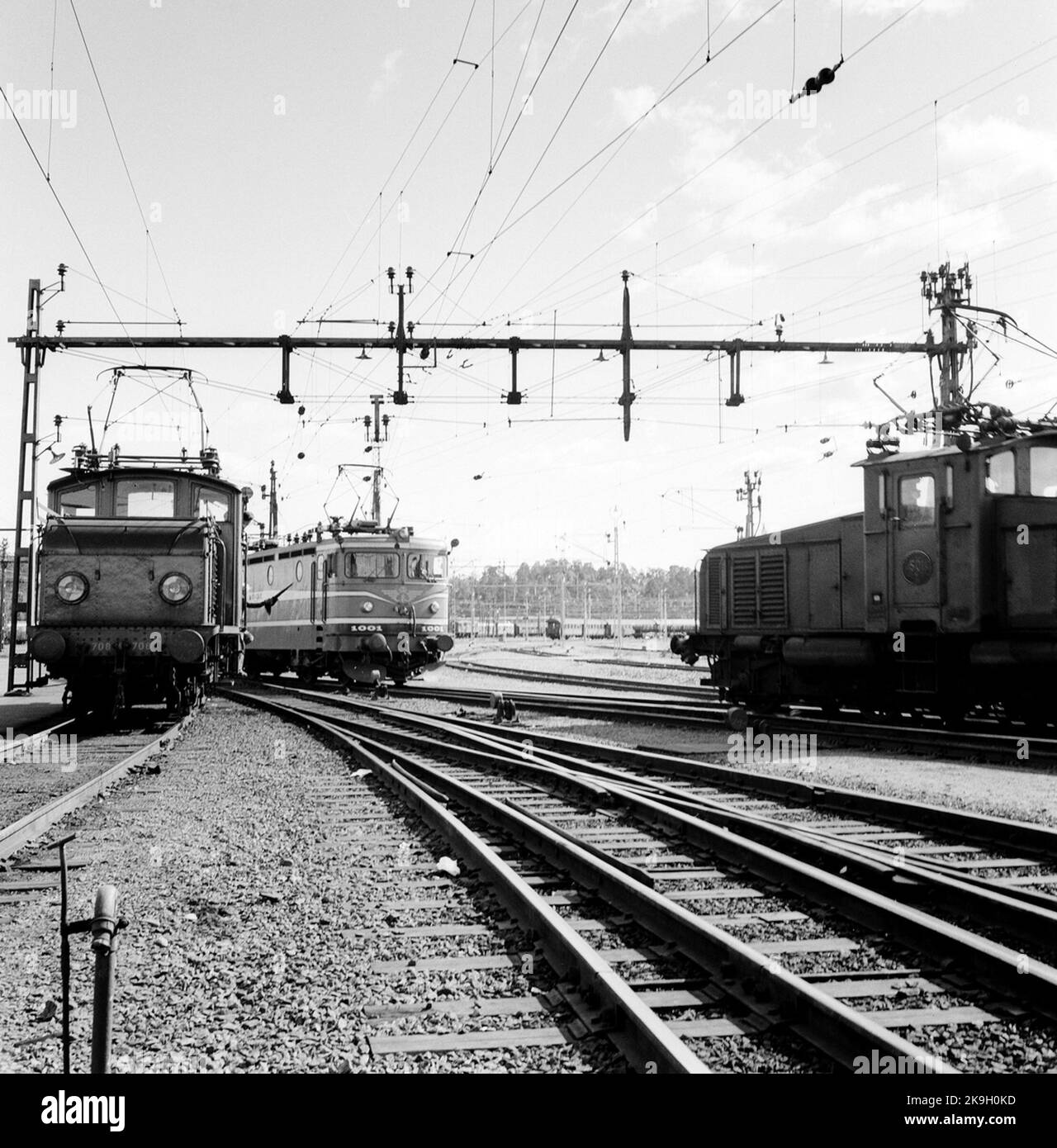 Radio controlled Ellok, SJ UB 708, SJ RB1 1001 Stock Photo - Alamy