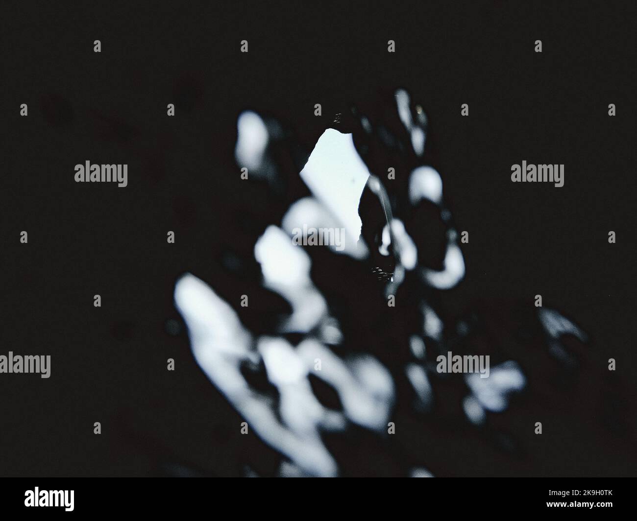 reflections of sea water from inside a cave Stock Photo - Alamy