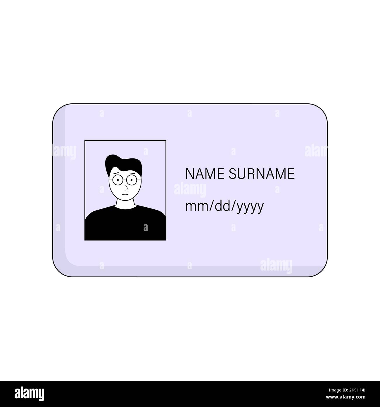 Man on document icon Cut Out Stock Images & Pictures - Alamy