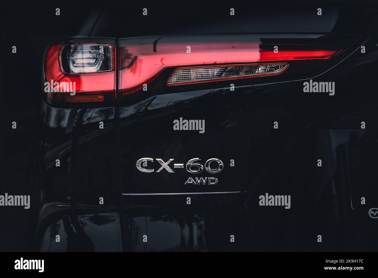 Mazda CX-60 Detailed Exterior and Interior Stock Photo - Alamy