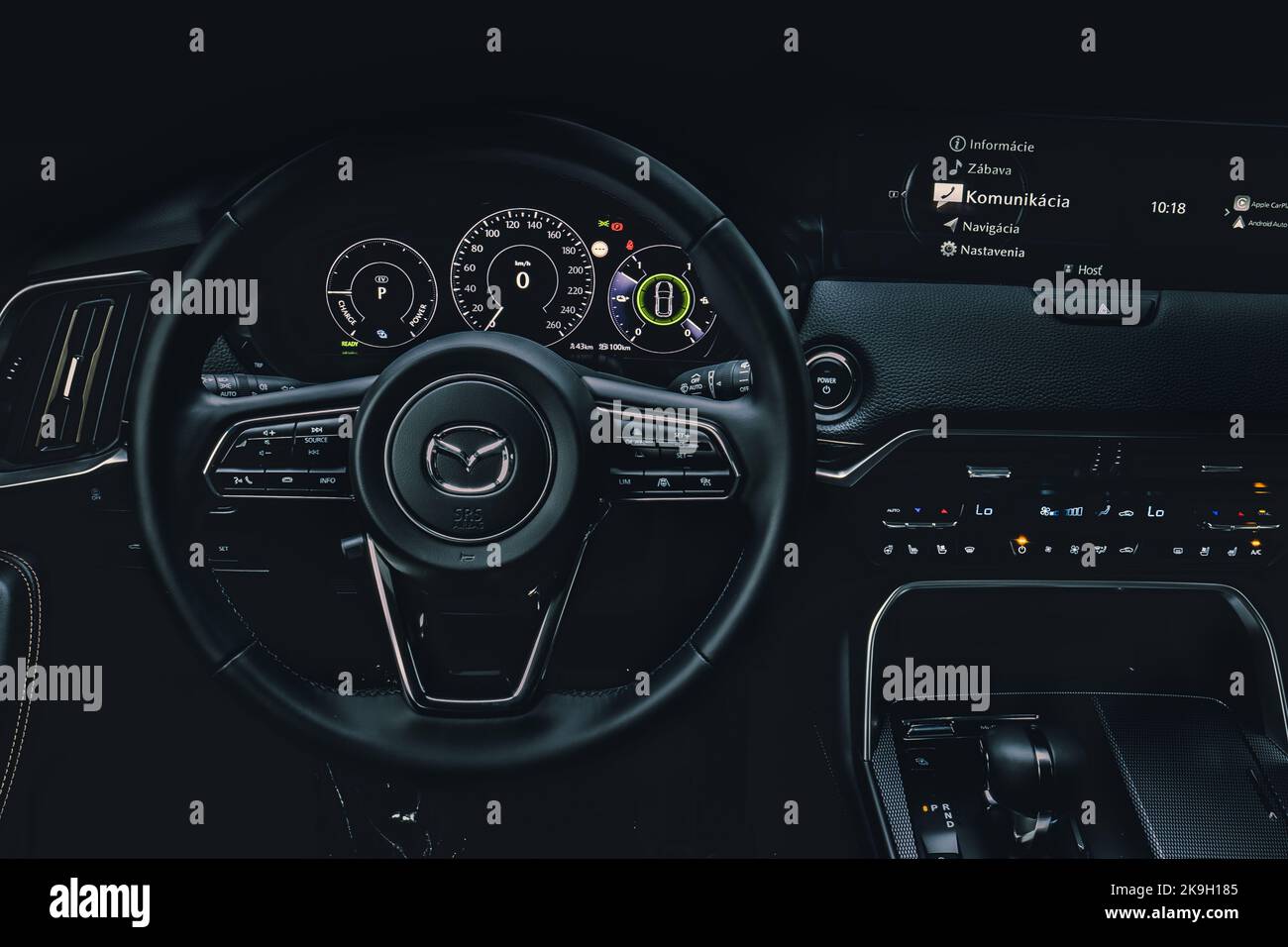 Mazda CX-60 Detailed Exterior and Interior Stock Photo - Alamy