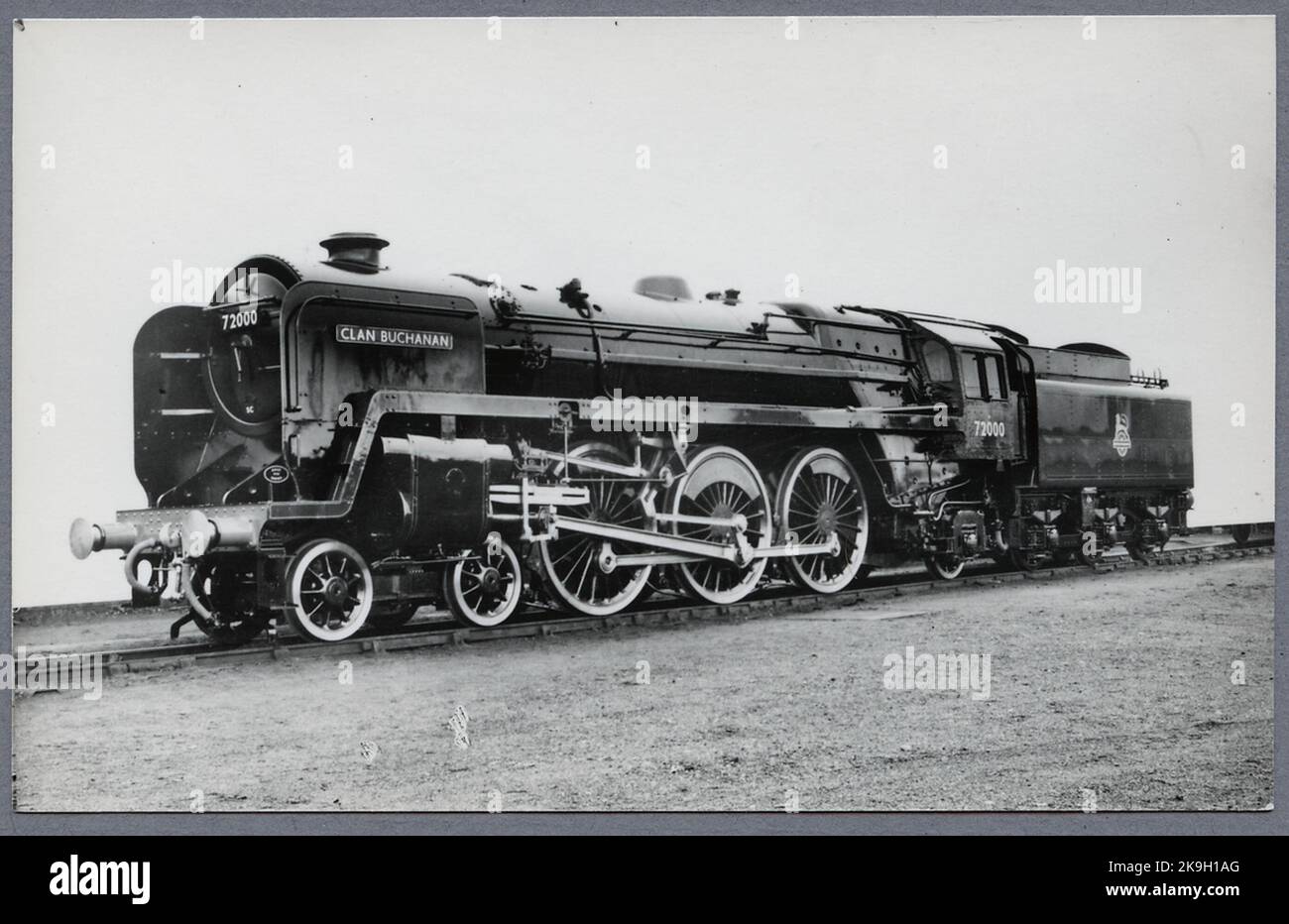 British Railways, BR CLAN 72000, "Clan Buchanan Stock Photo - Alamy