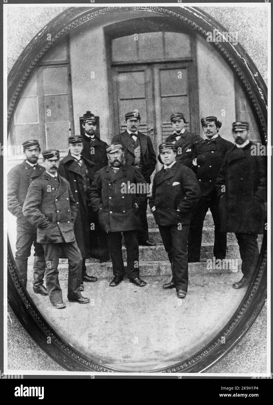 First station inspector in Sala together with other staff Stock Photo ...