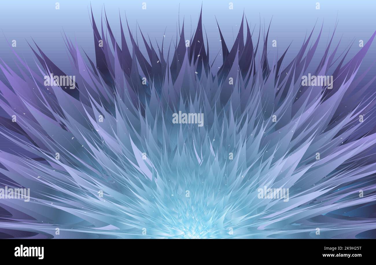 3D modern gradient Magic Flower abstract background Stock Vector Image ...