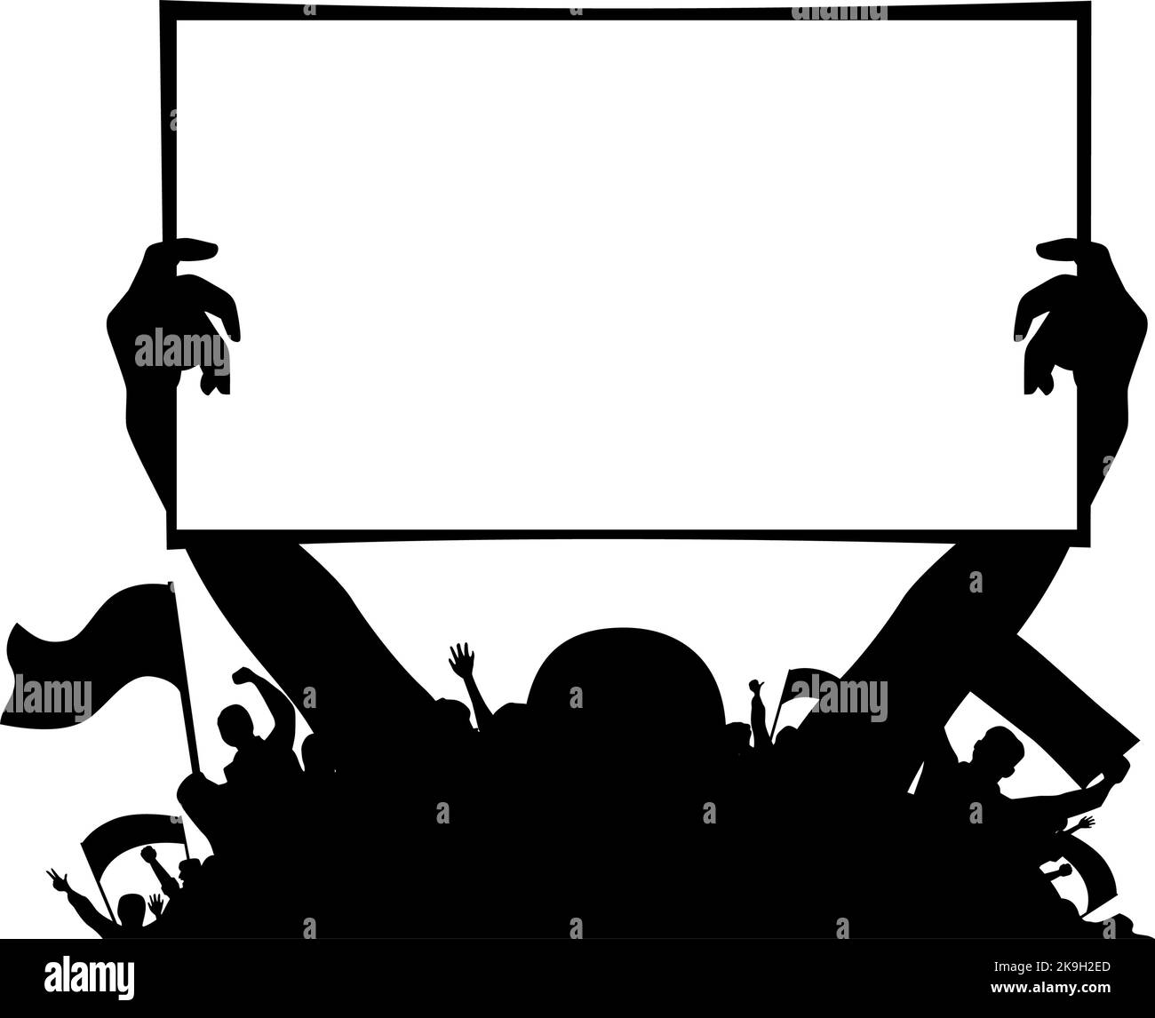 Protesters leader Black and White Stock Photos & Images - Alamy