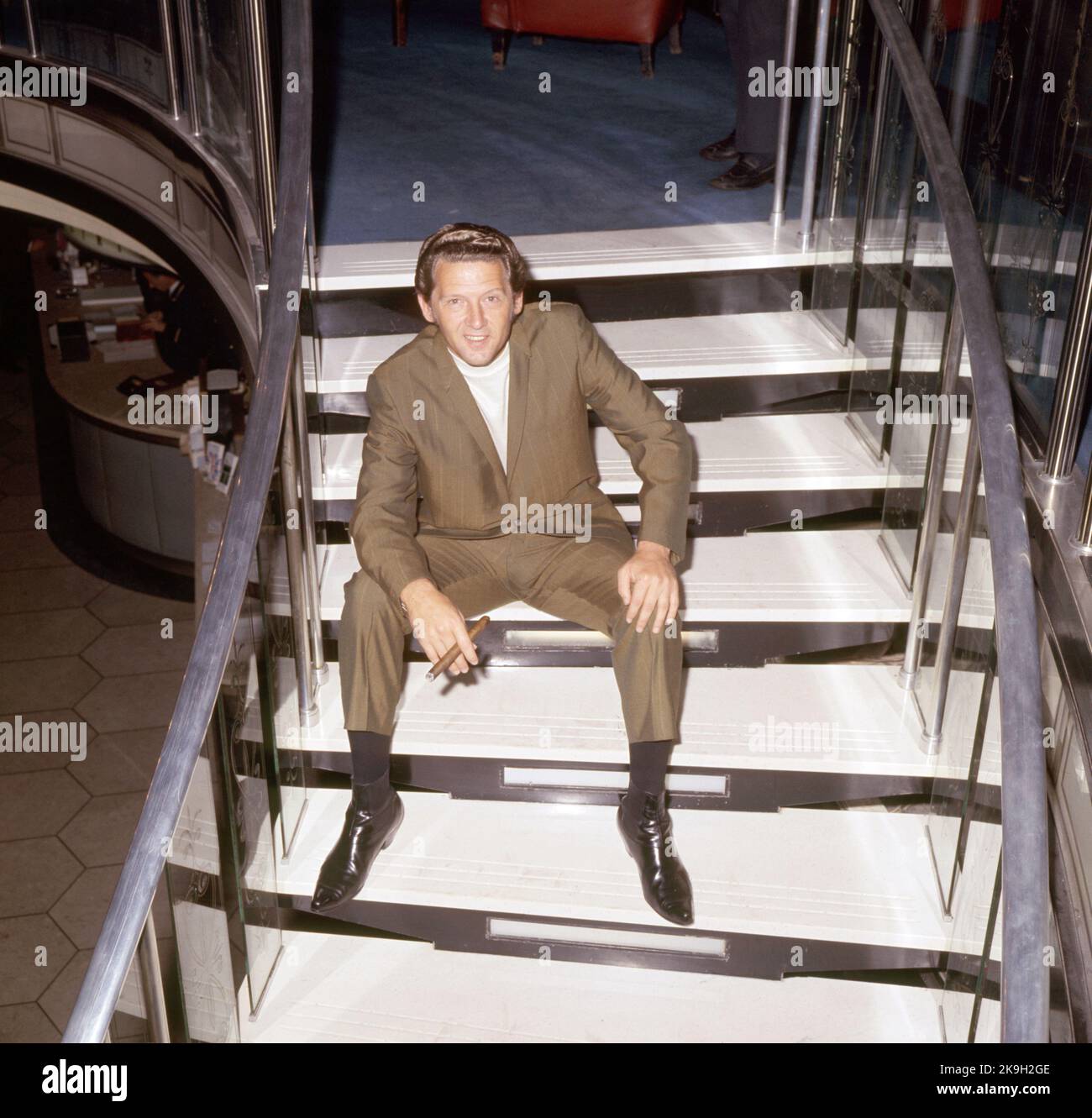 File photo dated 08/08/68 of Jerry Lee Lewis pictured at a press ...