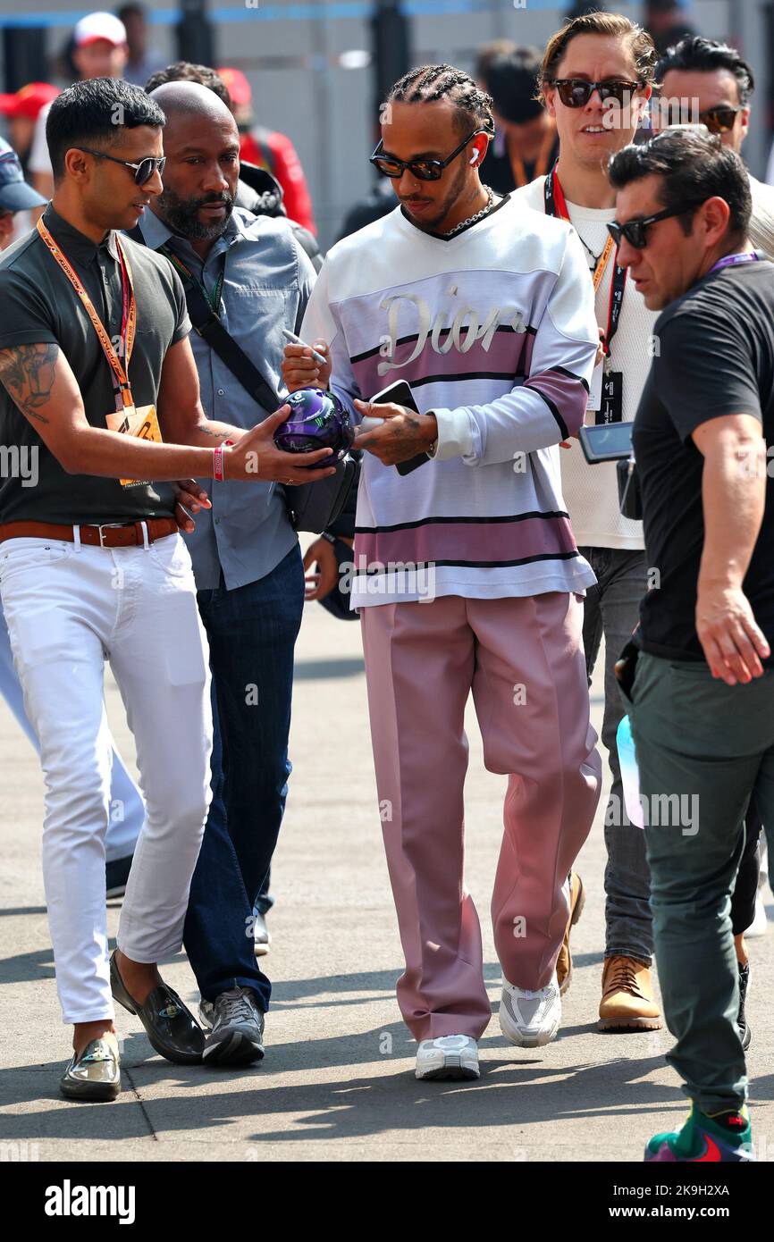 Mexico City Mexico 28th Oct 2022 Lewis Hamilton Gbr Mercedes Amg