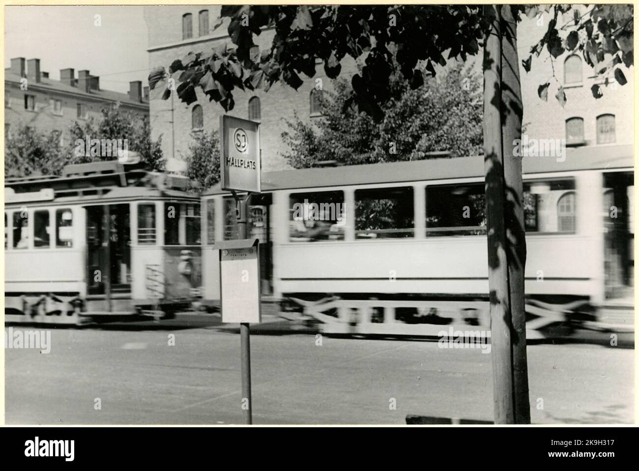 Swedish bus stop public transport hi-res stock photography and images ...