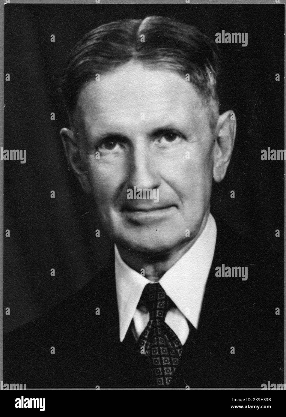 Station Inspector O. E. Arell Stock Photo - Alamy