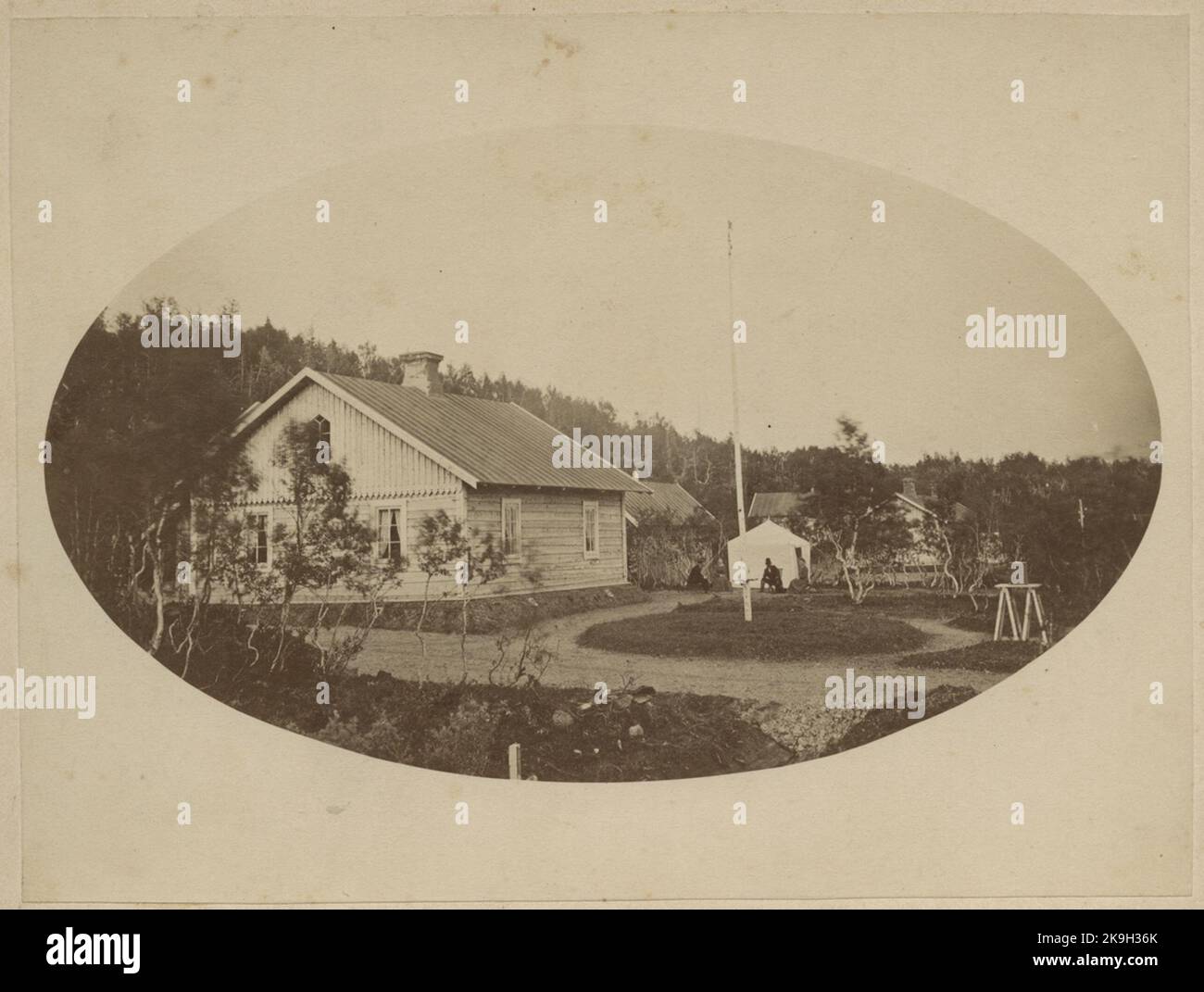 SJ's track building of the Torpshammar border line. (Storlien) The ...