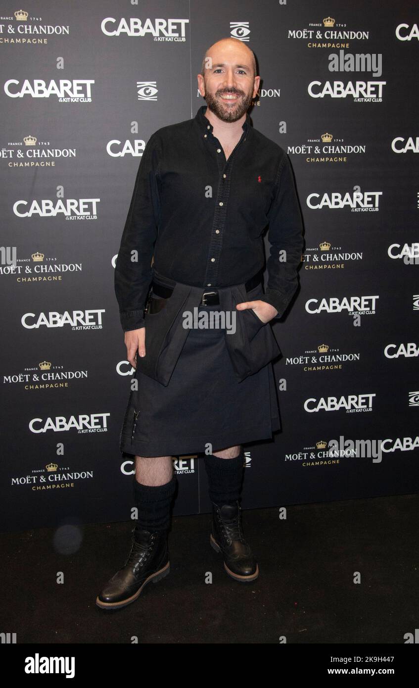 London, UK. David Carlyle at the Gala Night performance of "Cabaret At ...
