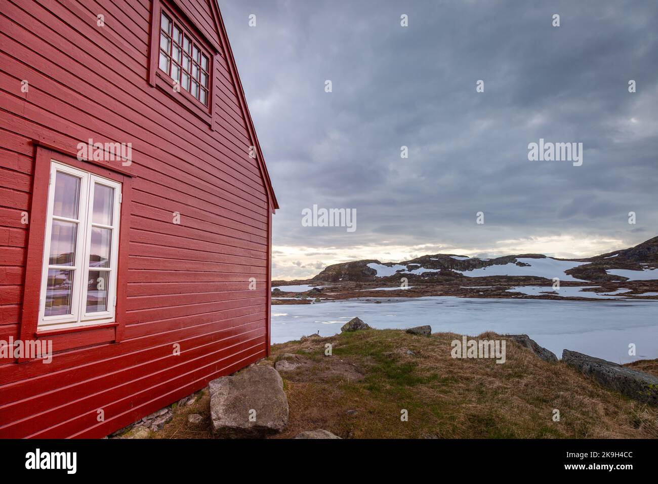 Red rorbu norway hi-res stock photography and images - Alamy