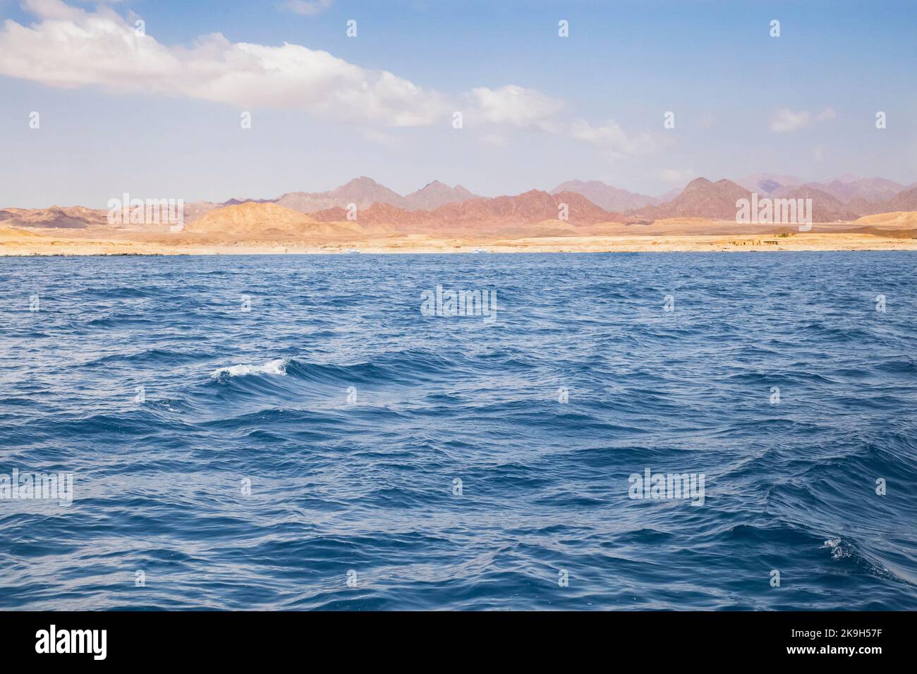beautiful blue waters of the red sea in Africa Stock Photo - Alamy