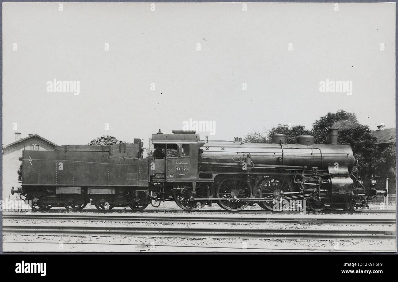German Reichsbahn, Dr 17 520 Stock Photo - Alamy