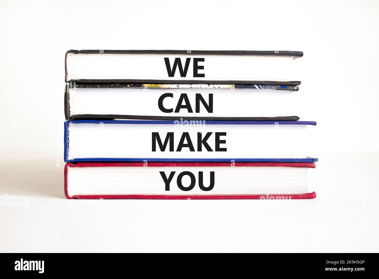 Support and we can make you symbol. Concept words We can make you on ...