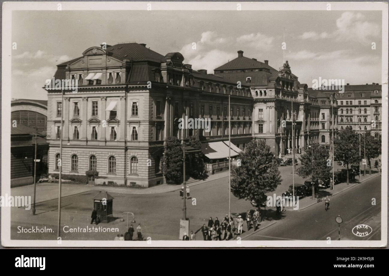 Stockholm Central Station Stock Photo - Alamy