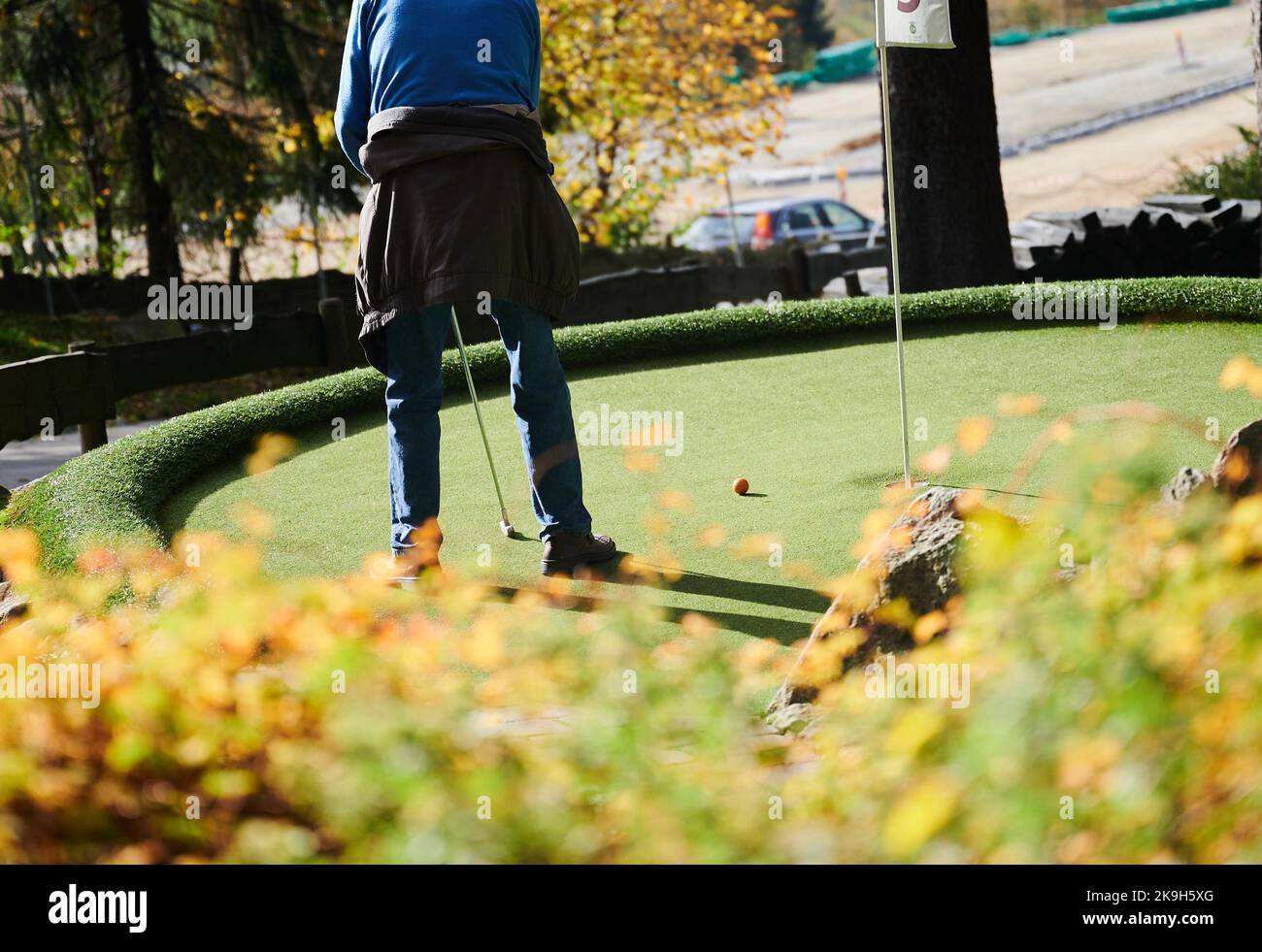 Playing mini golf germany hi-res stock photography and images - Alamy
