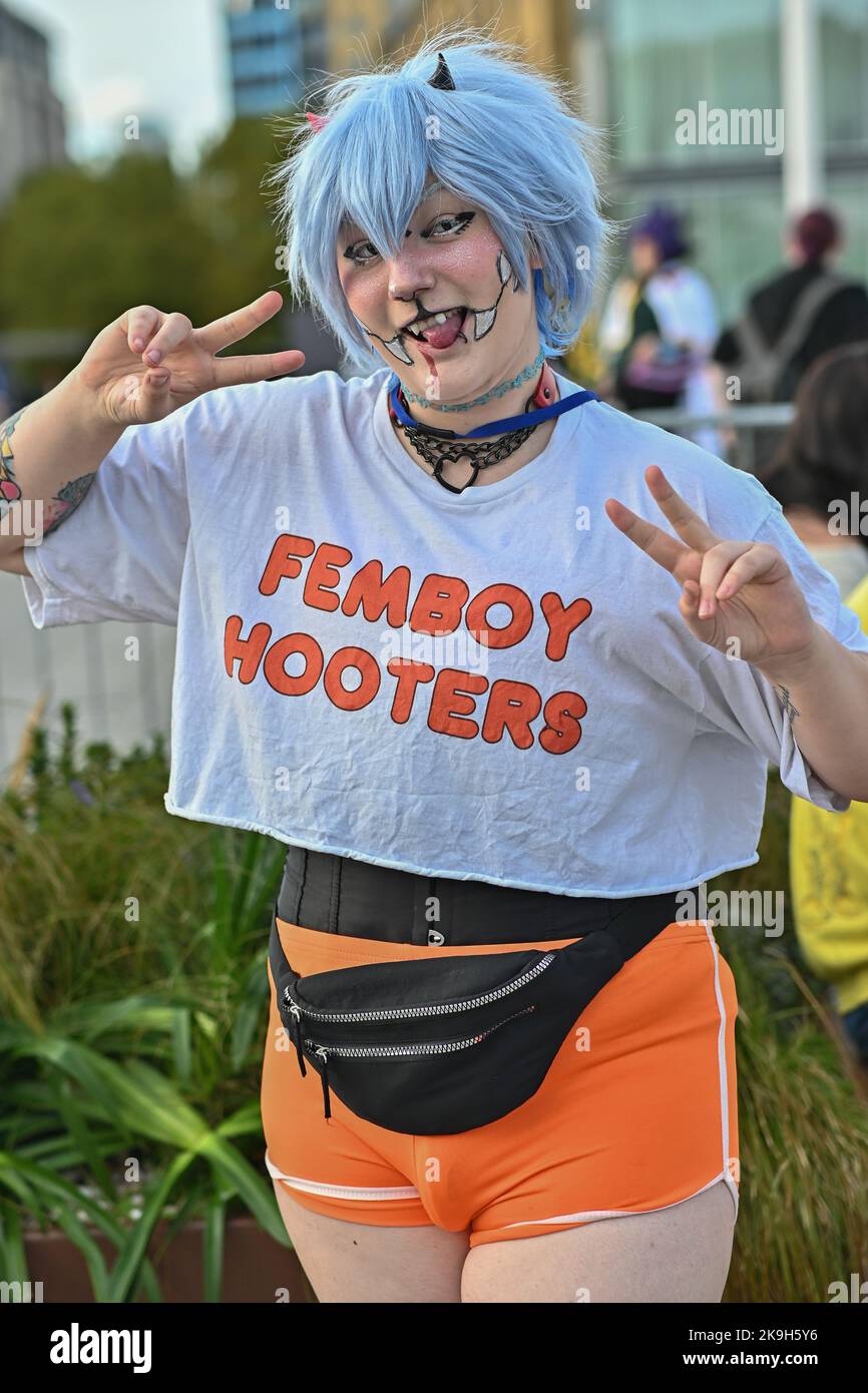 London, UK. 28th October 2022. People dress up in customs of their ...