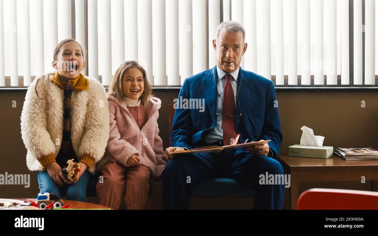 USA. Tom Hanks, Christiana Montoya and Alessandra Perez in a scene from ...