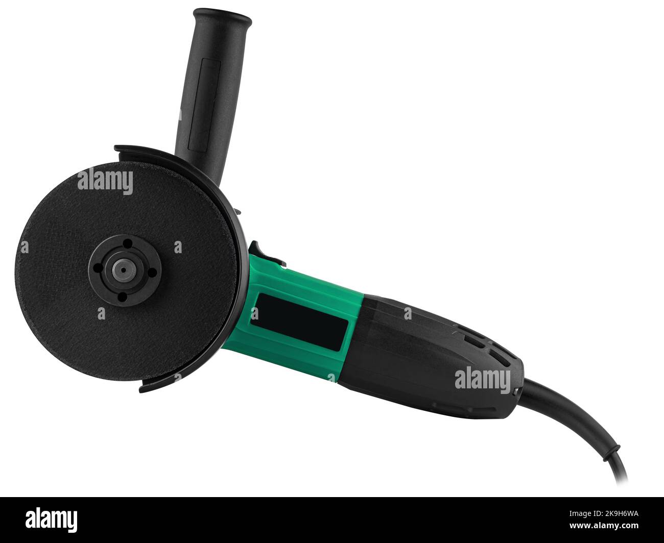 Angle grinder, power tool, on a white background Stock Photo - Alamy