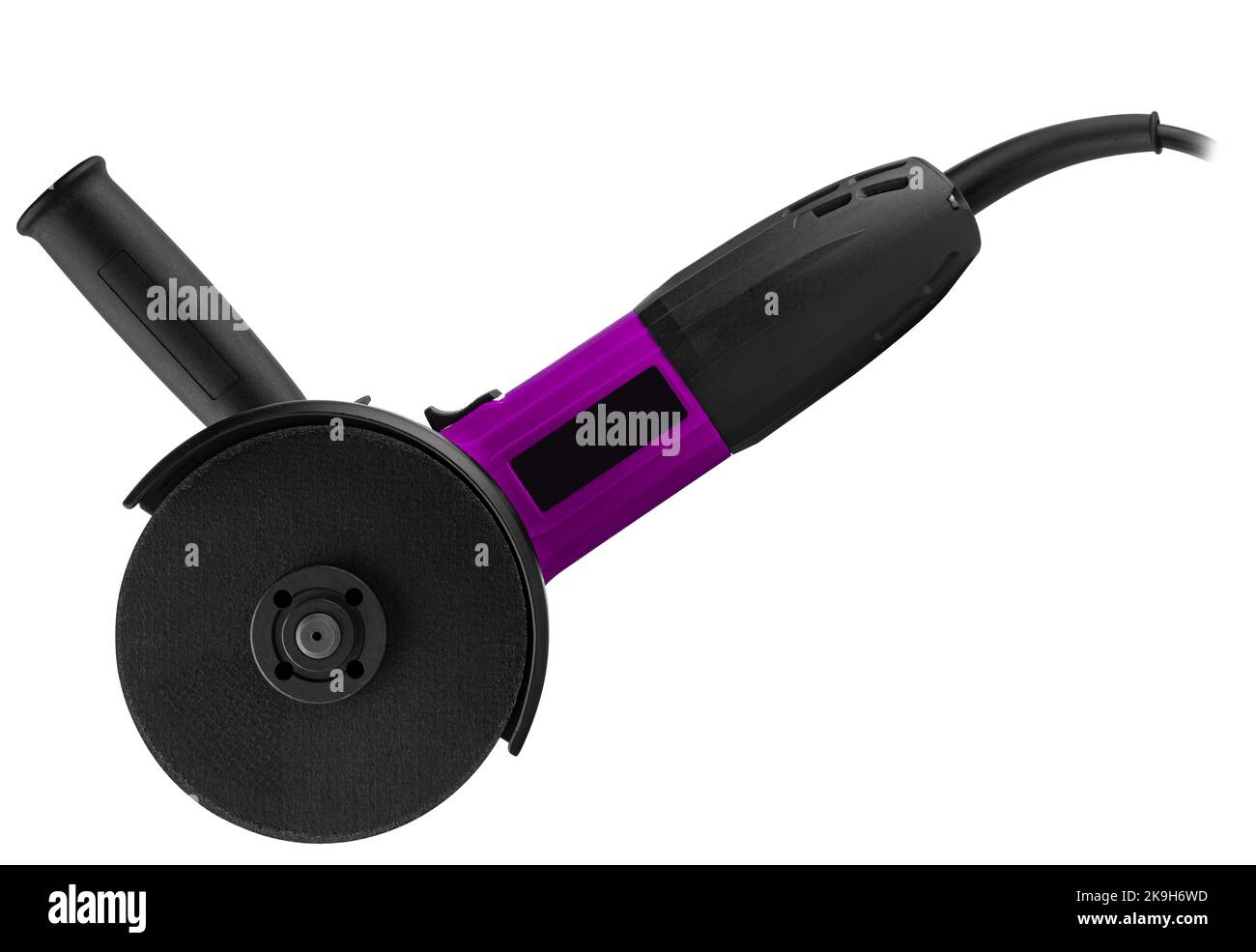 Angle grinder, power tool, on a white background Stock Photo - Alamy