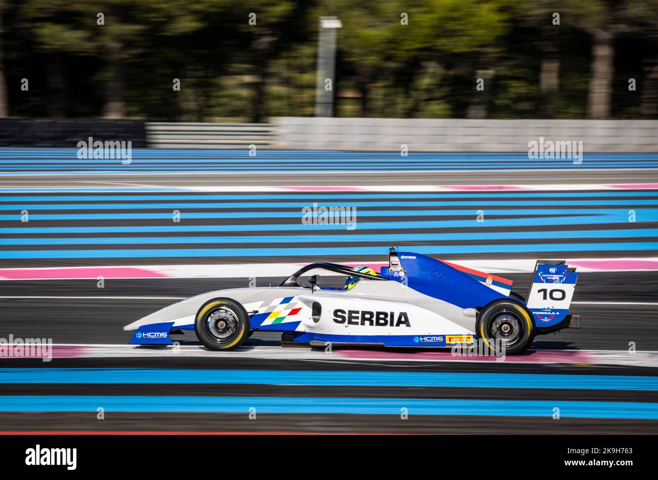 10 JENIC Filip (srb), F4, action during the FIA Motorsport Games, on ...