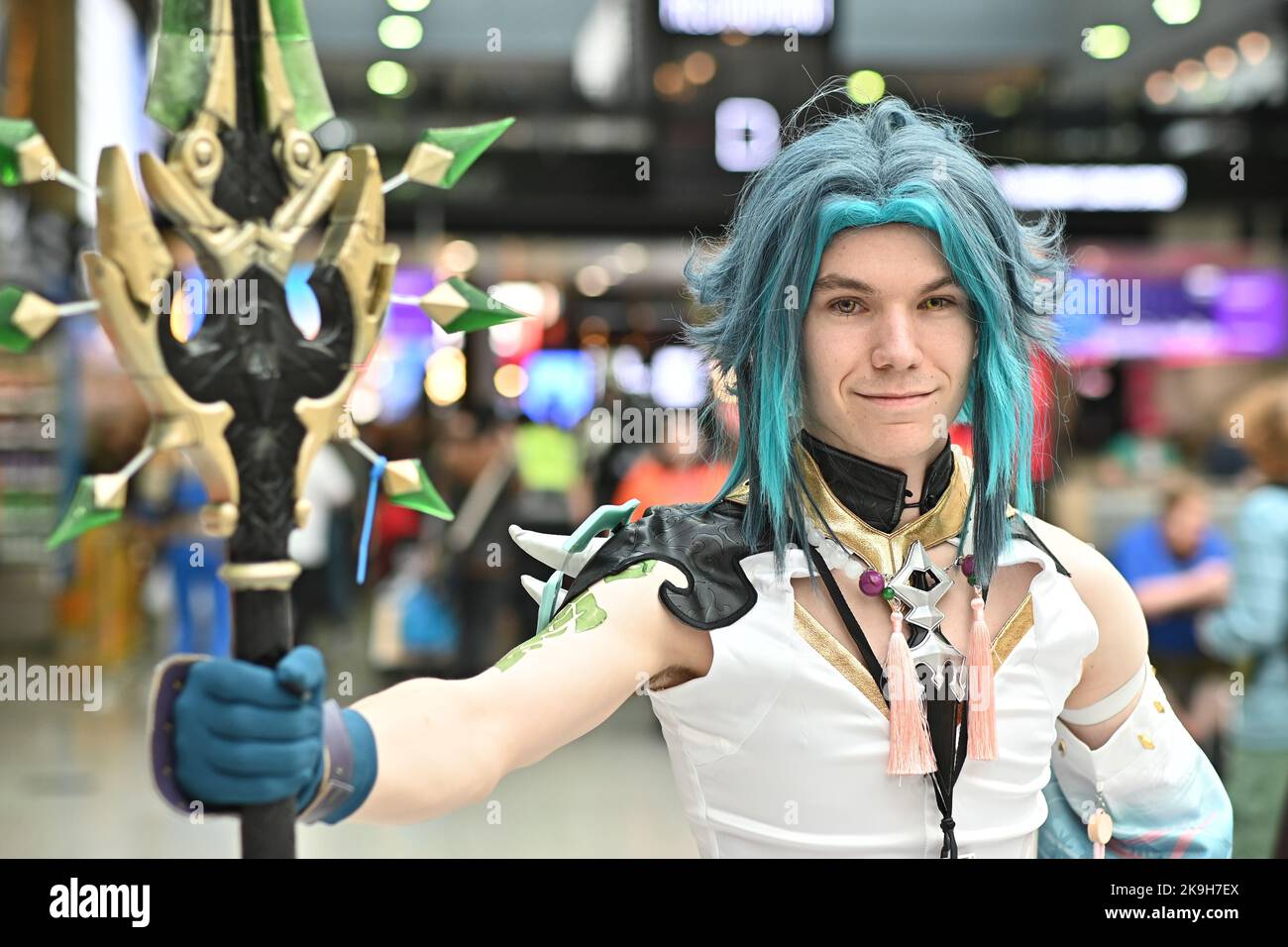London, UK. 28th October 2022. People dress up in customs of their ...