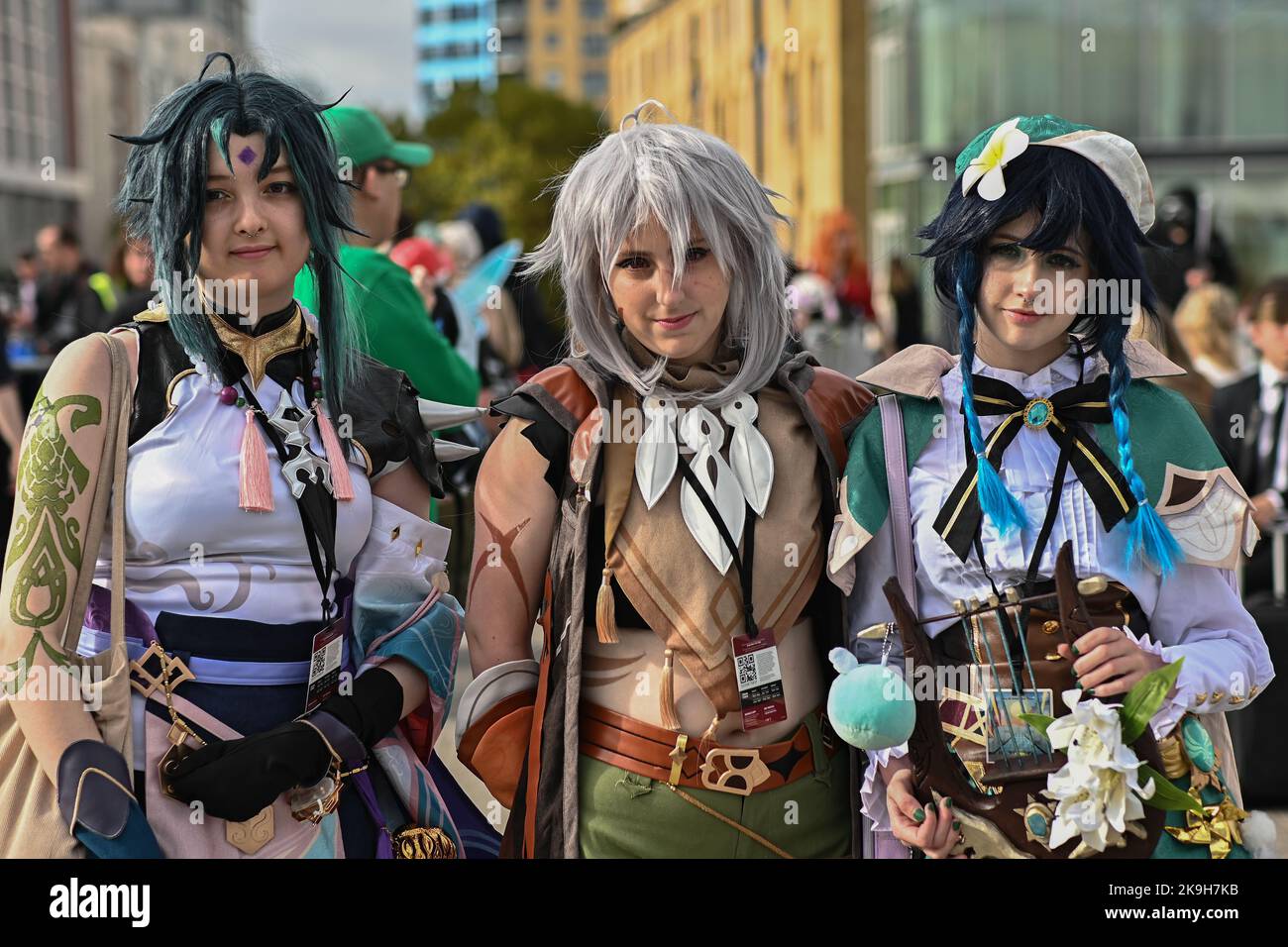 London, UK. 28th October 2022. People dress up in customs of their ...