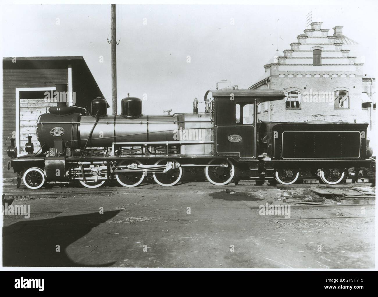 Dala - Ockelbo - Norrsundet's railway, Donj Lok 11 Stock Photo - Alamy