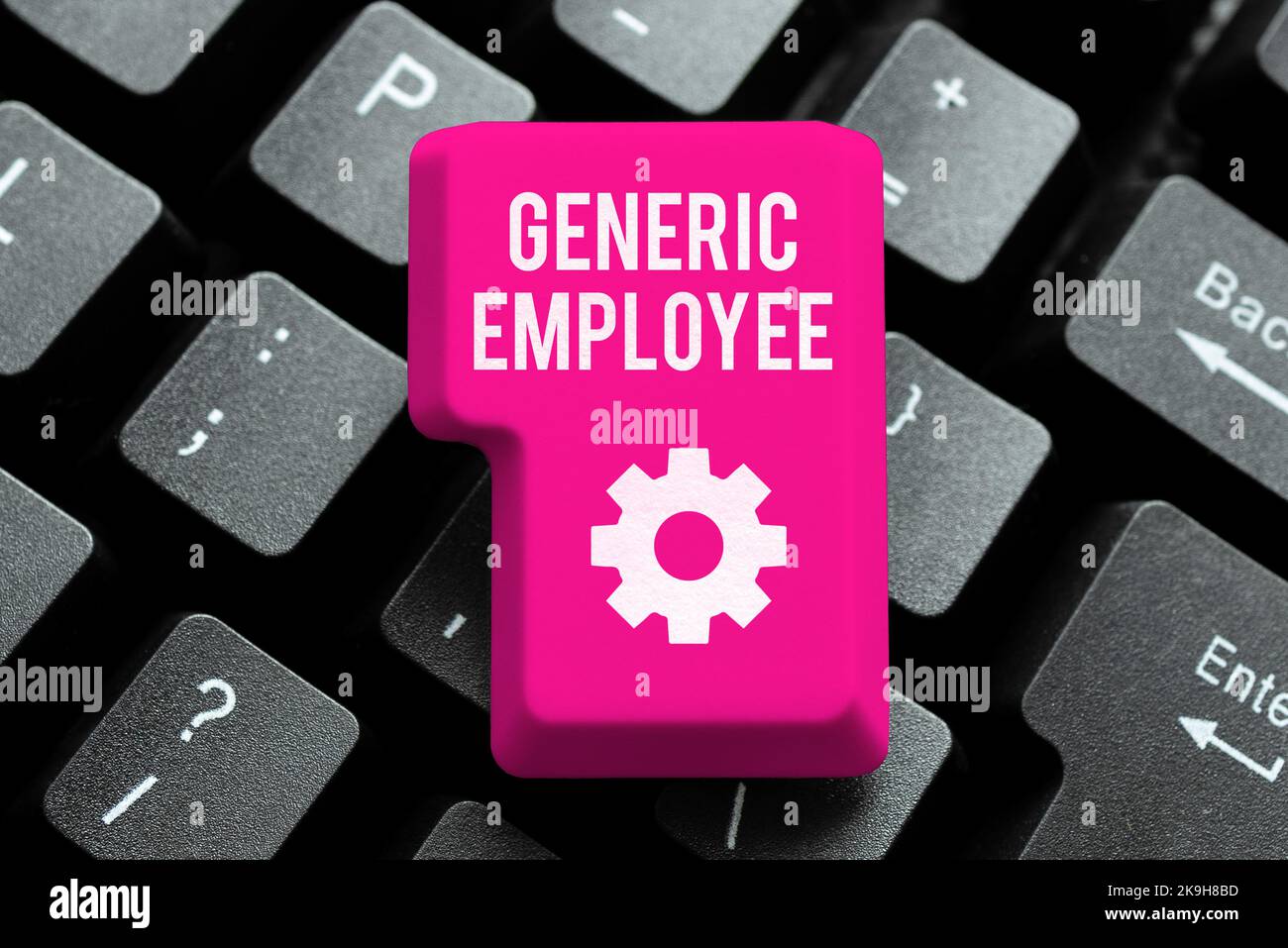 Inspiration showing sign Generic Employee. Business approach ...