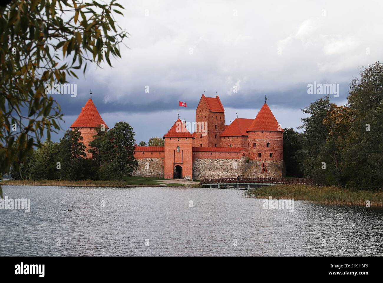 The watercastle Trakai in Lithuania, baltic states, europe Stock Photo ...