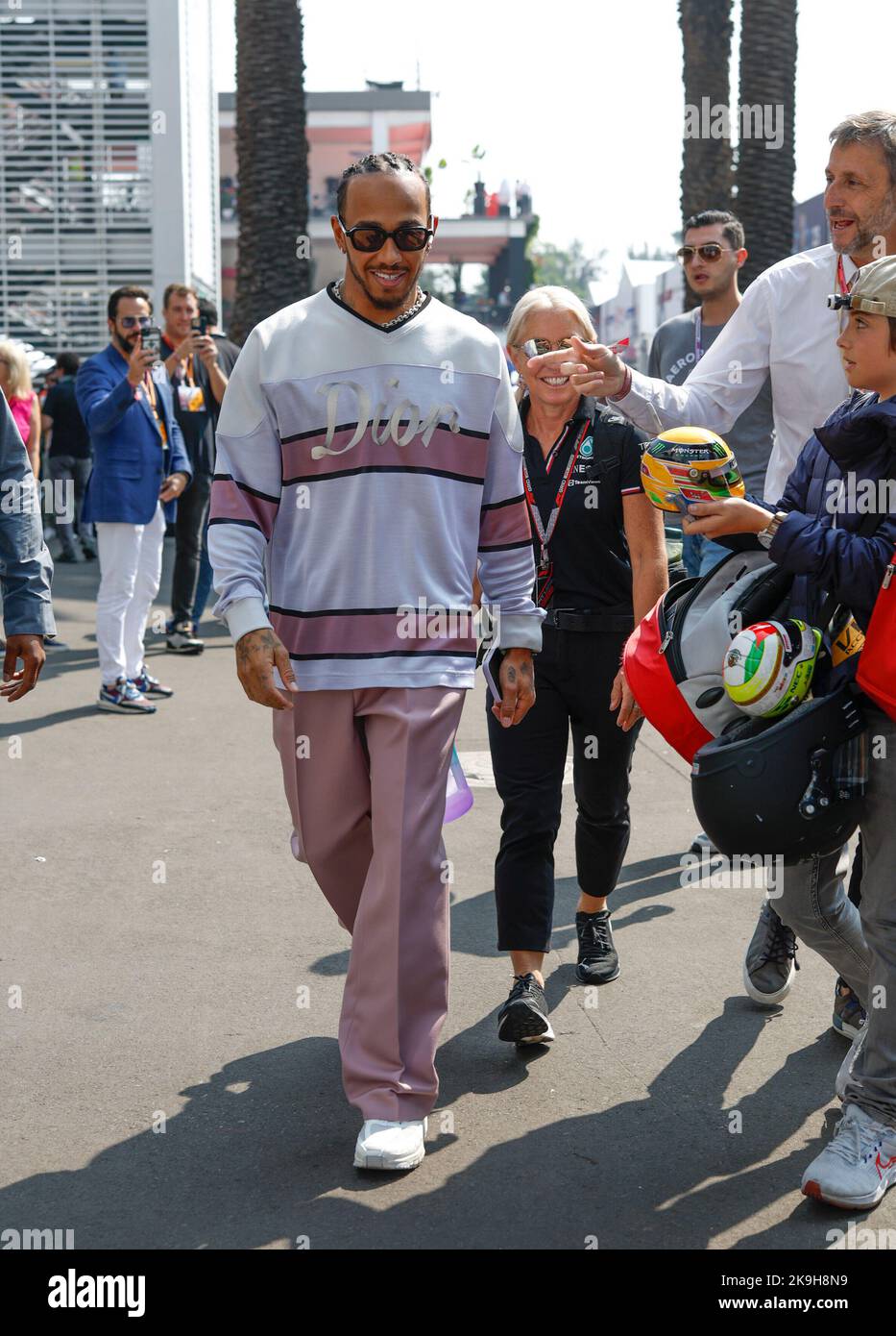 Mexico City, Mexico. 28th Oct, 2022. #44 Lewis Hamilton (GBR, Mercedes ...