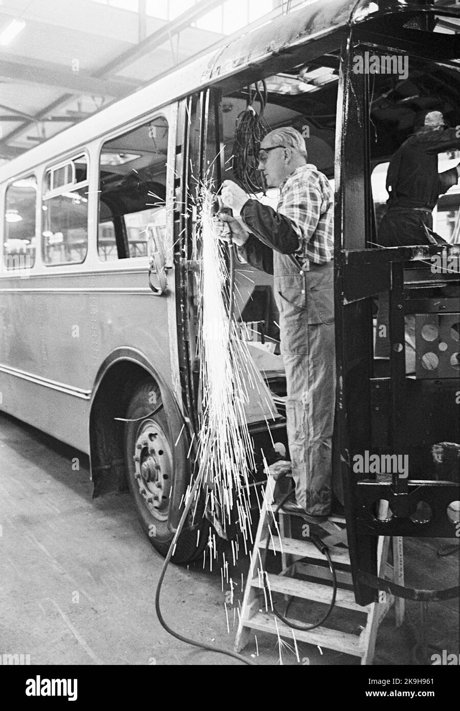 The body factory in Katrineholm Stock Photo - Alamy