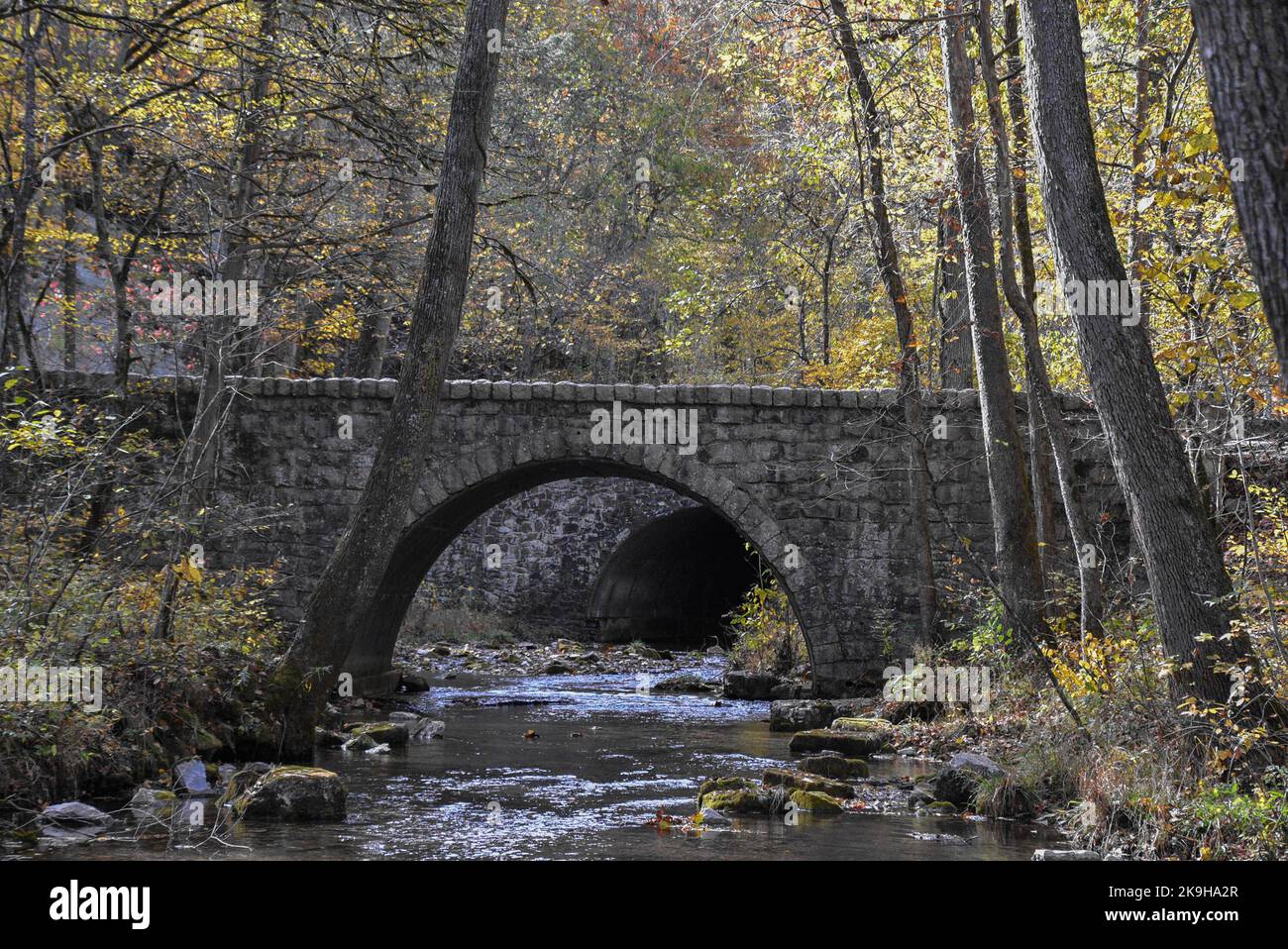 picture of a bridge running over a river Stock Photo - Alamy
