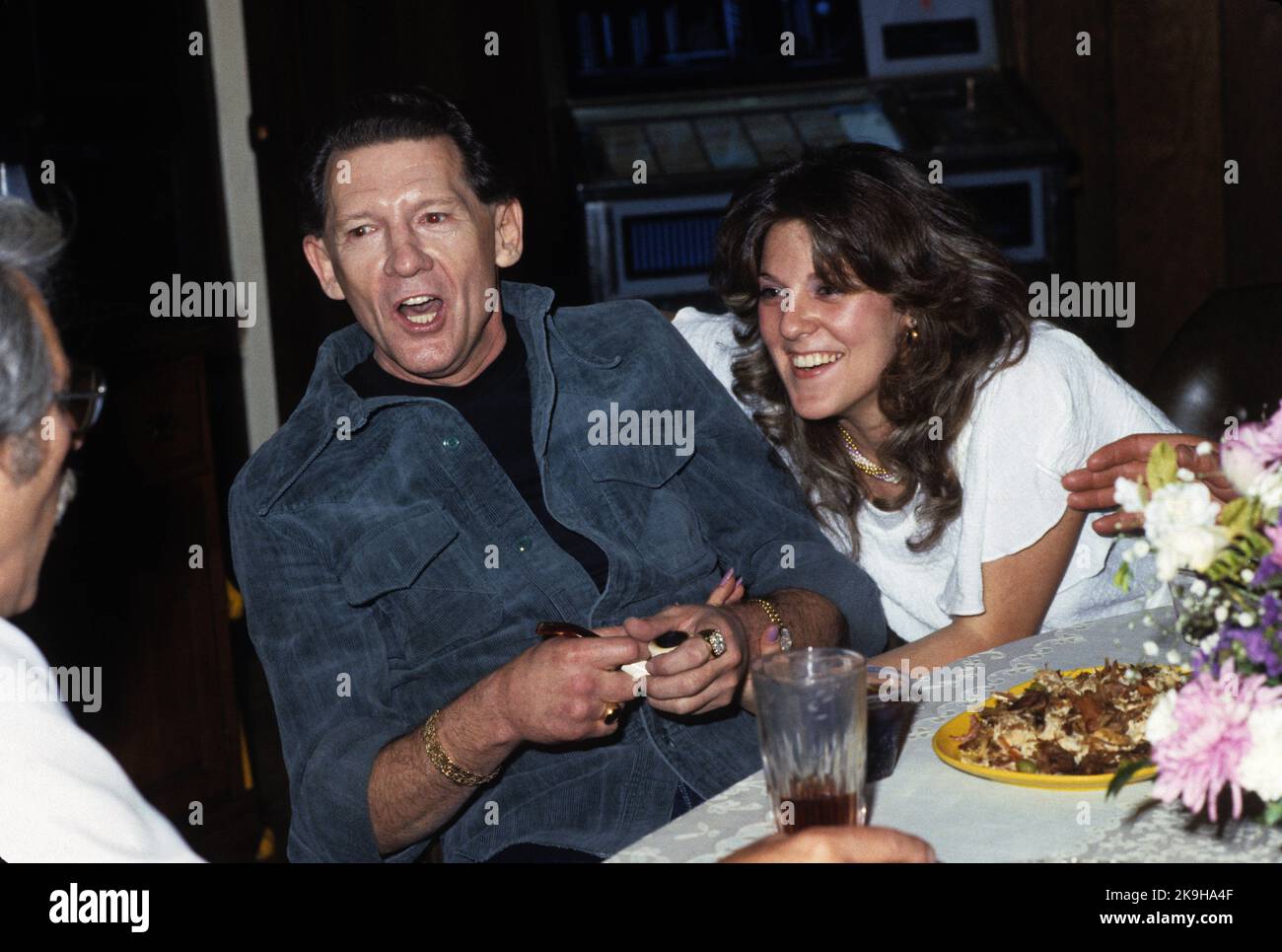 Feb. 9, 2011 - Memphis, TN, USA - Jerry Lee Lewis with Kerrie McCarver ...