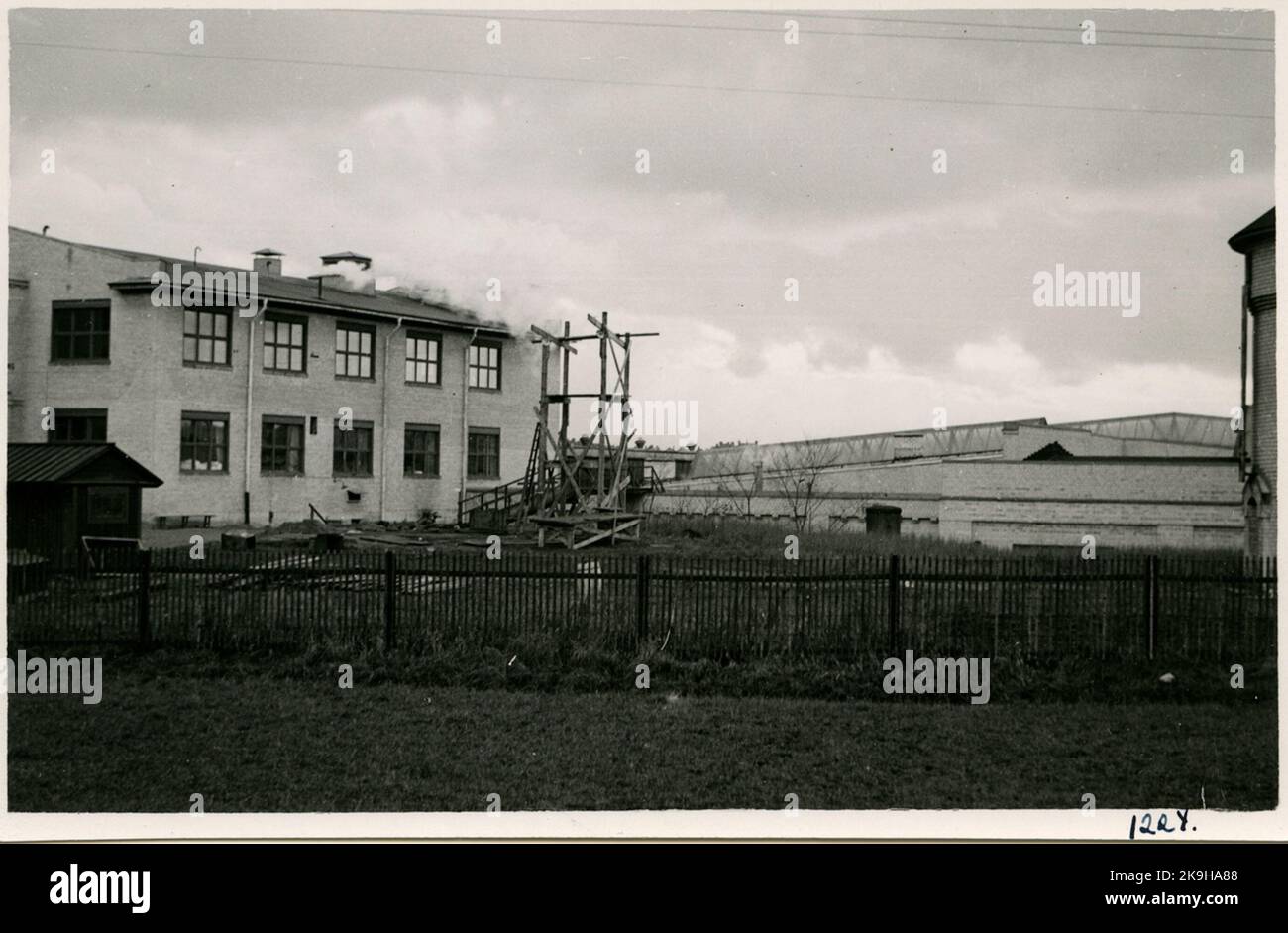 The workshop workers' laundry facility at the operating workshop in ...