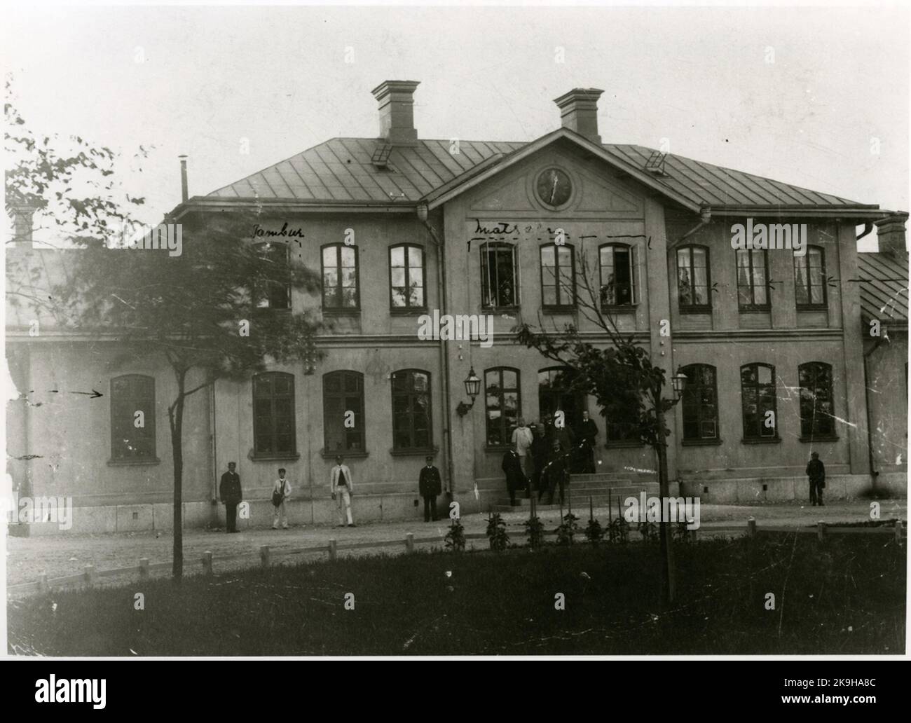 Sala railway station street page Stock Photo - Alamy