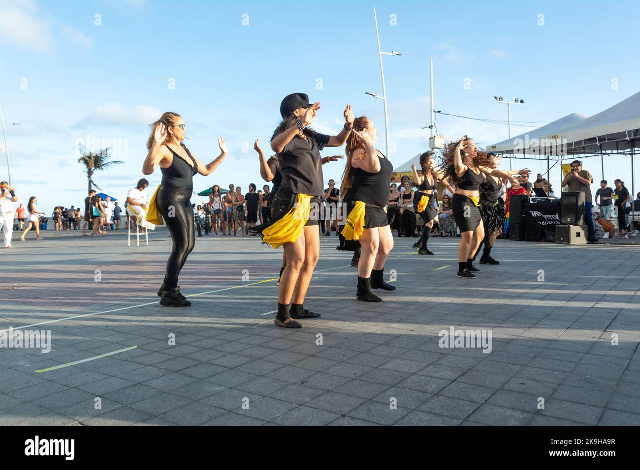 Salvador, Bahia, Brazil - October 22, 2022: Women performing dance at ...