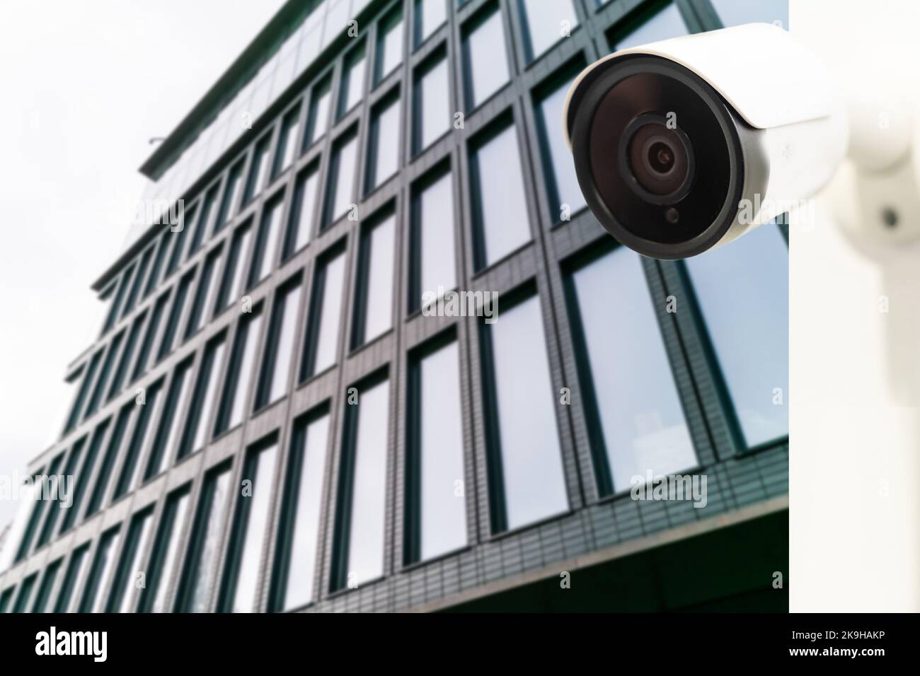Security CCTV camera in office building Stock Photo - Alamy