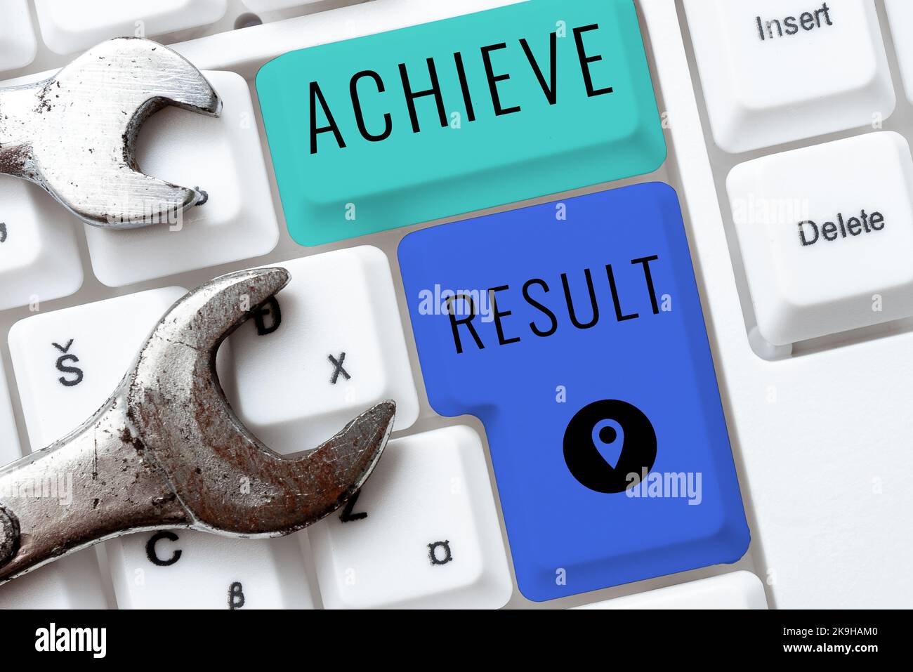 Conceptual display Achieve Result. Business showcase Yearly gathering ...