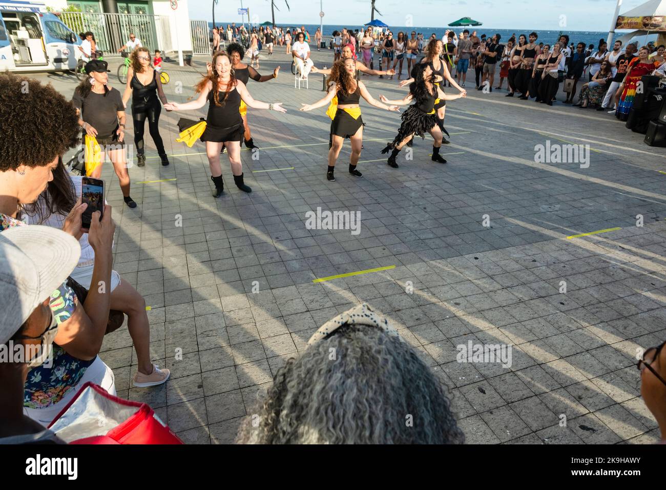 Salvador, Bahia, Brazil - October 22, 2022: Women performing dance at ...