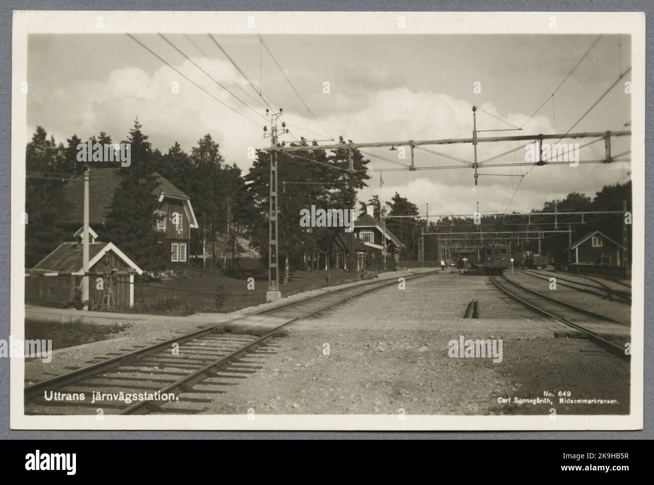 Uttran railway station Stock Photo - Alamy