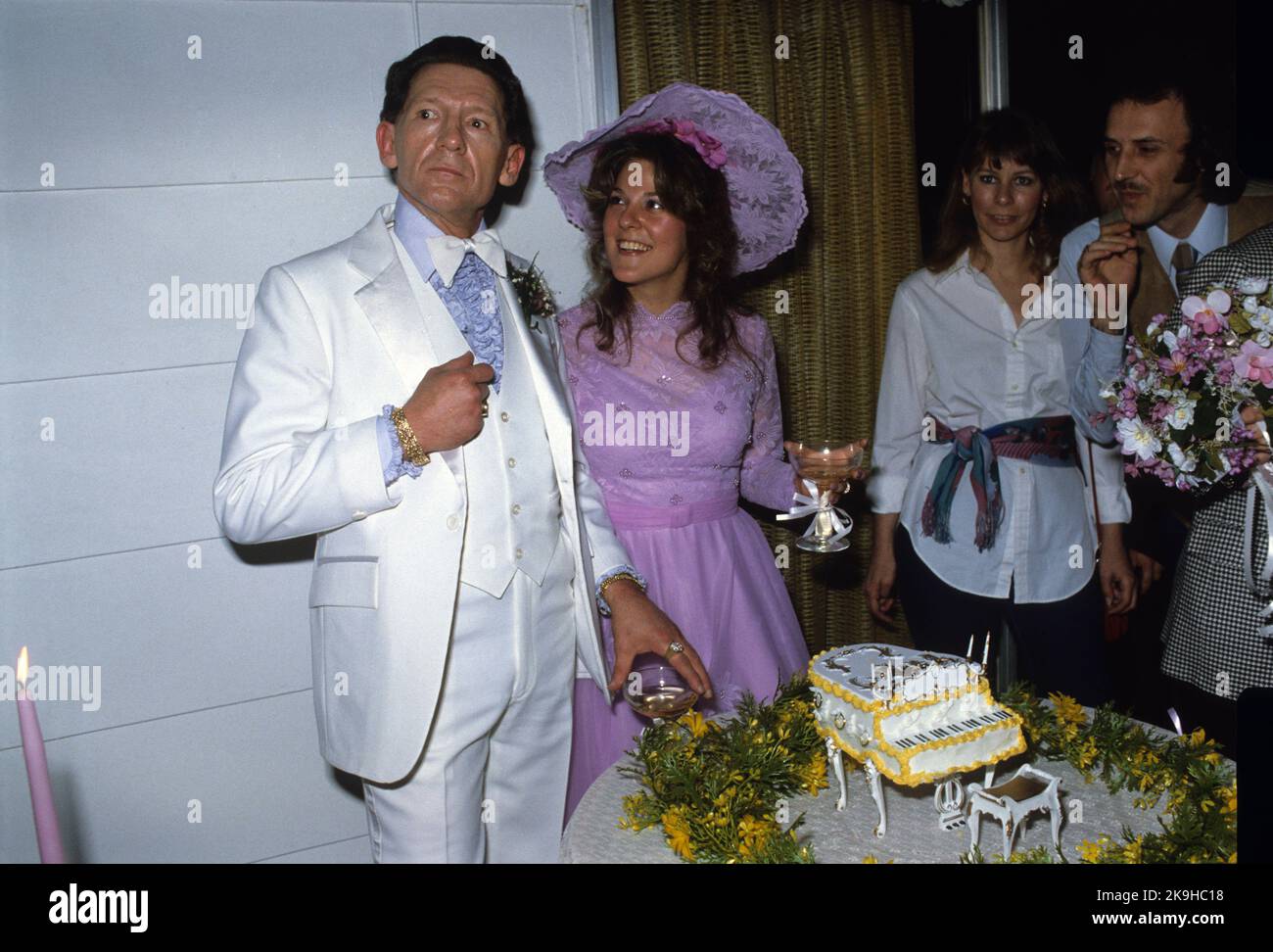 Memphis, TN, USA. 23rd Feb, 2011. Jerry Lee Lewis with Kerrie McCarver ...