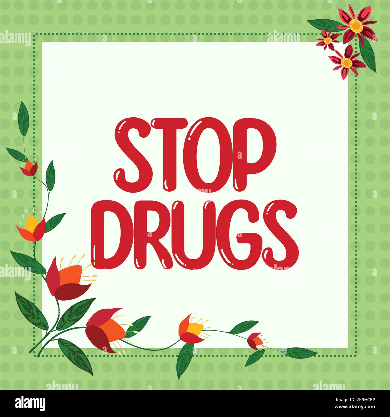 Inspiration showing sign Stop Drugs. Conceptual photo the process of ...