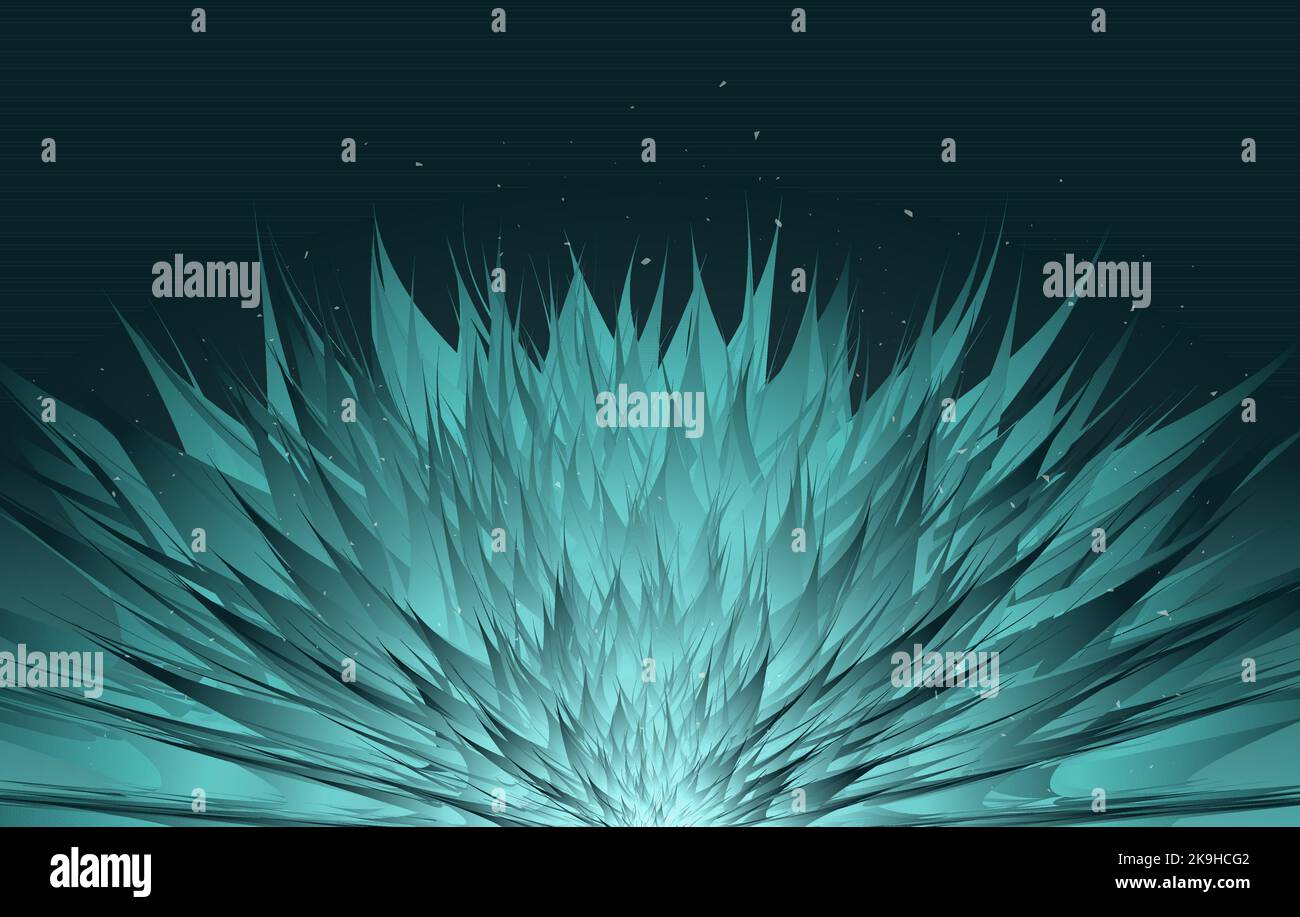 3D modern gradient Magic Flower abstract background Stock Vector Image ...